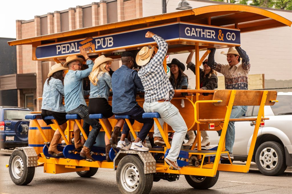 #1 Party Bike and Tavern Tours | Pedal Pub Calgary