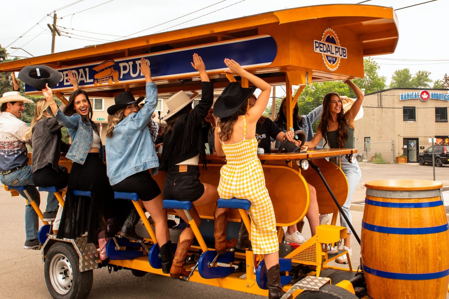 Pick Where to Go | Pedal Pub Calgary Routes & Tours