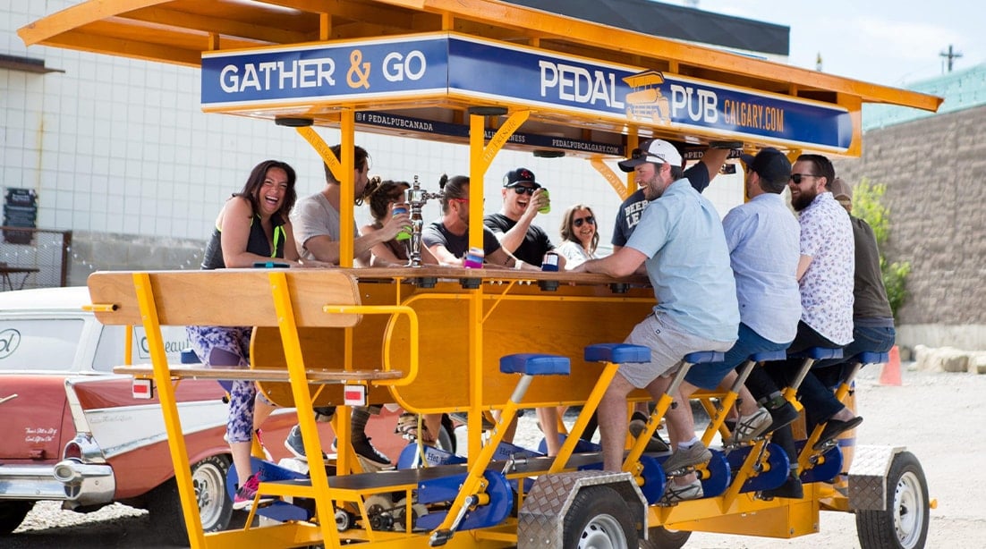 Why Pedal Pub is One of the Top Event Ideas for Teams in Calgary