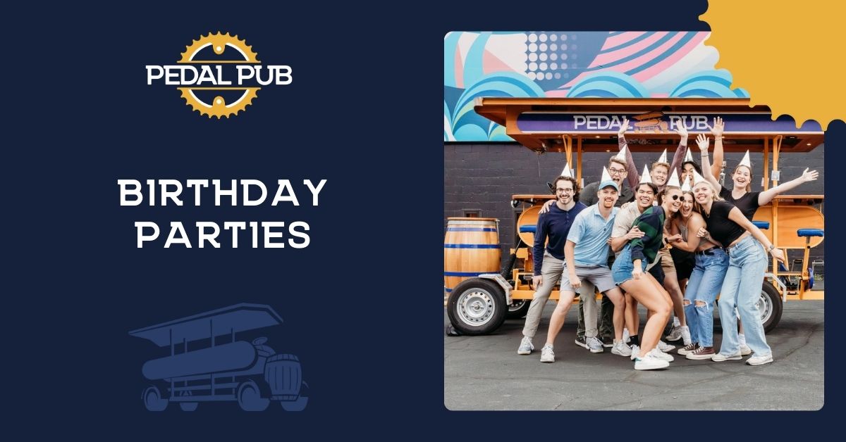 Check Out These Fun Des Moines Birthday Party Ideas | Pedal Pub