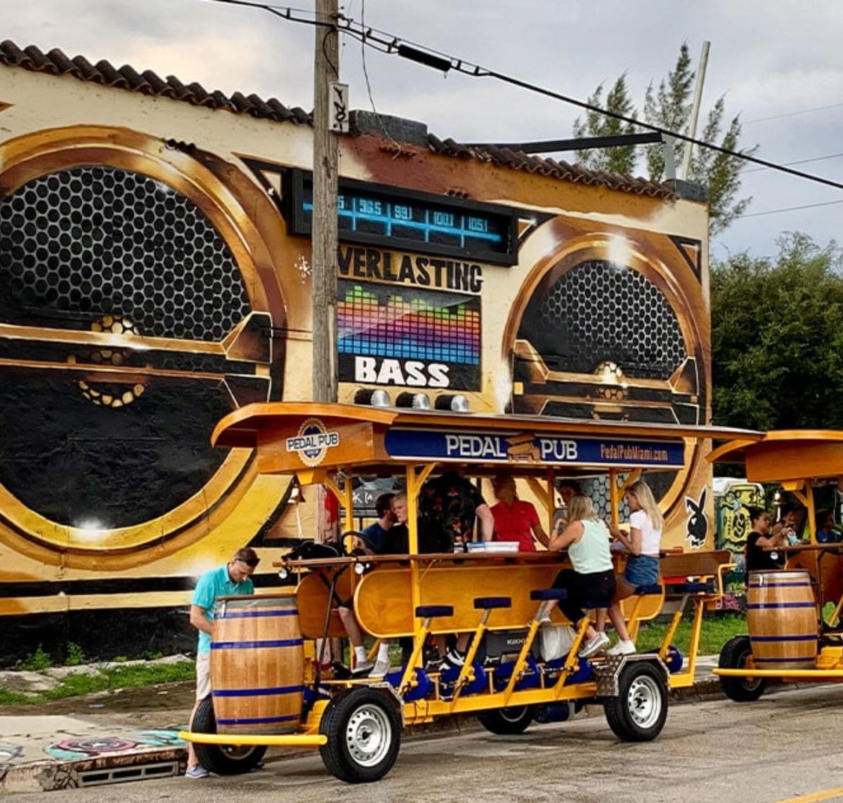#1 Party Bike and Tavern Tours | Pedal Pub Miami