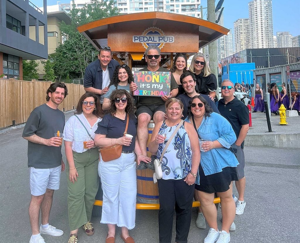Birthday Party & Special Events | Pedal Pub Toronto