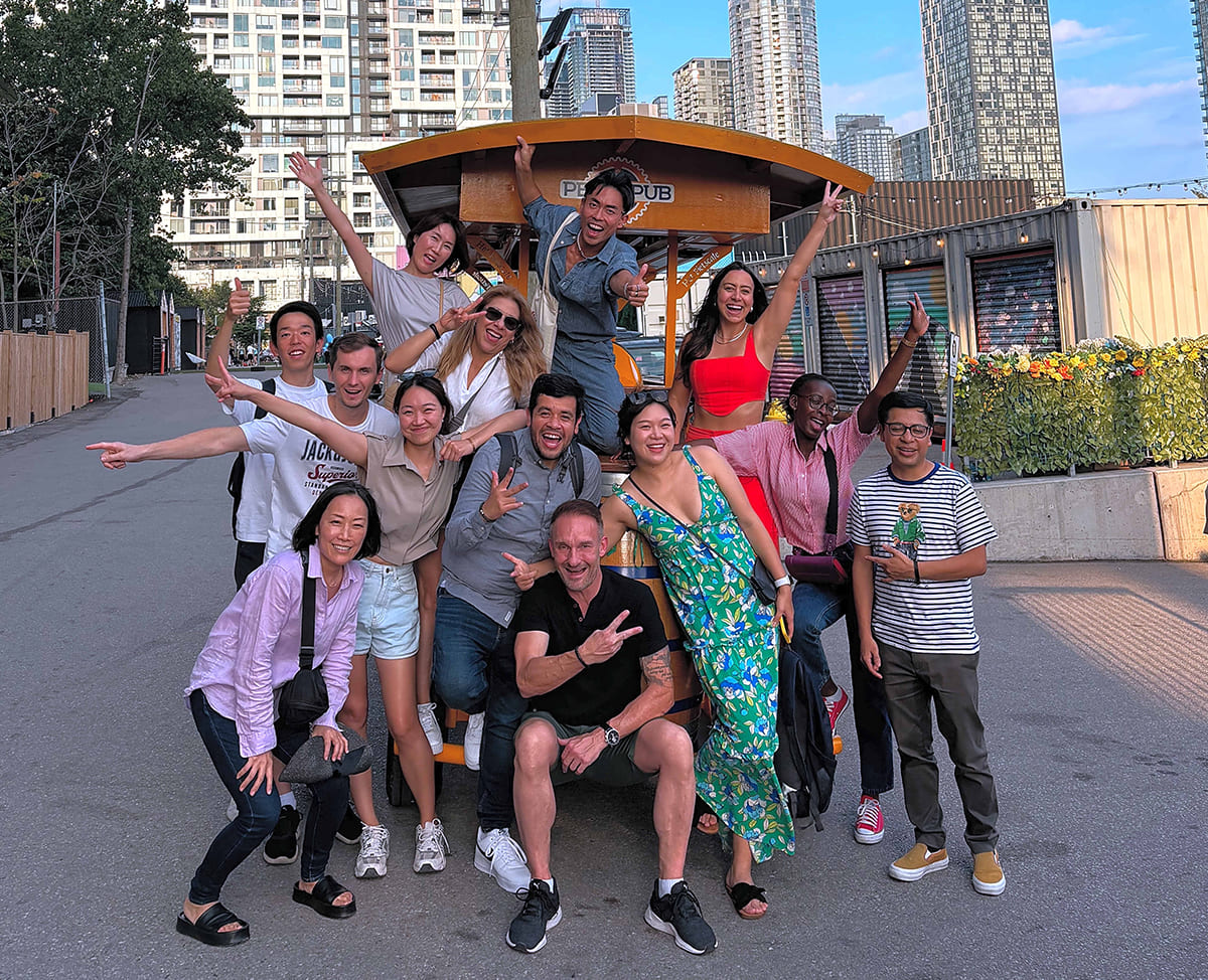 Just For Fun Tour | Book Pedal Pub Toronto