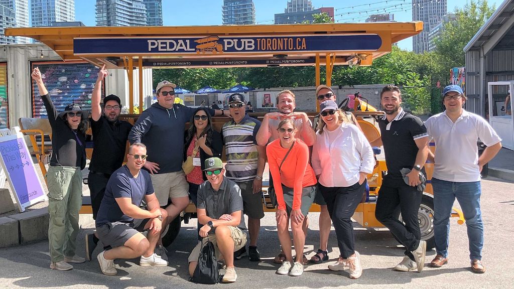 Top 10 Corporate Team Building Activities in Toronto (2026) - Pedal Pub ...