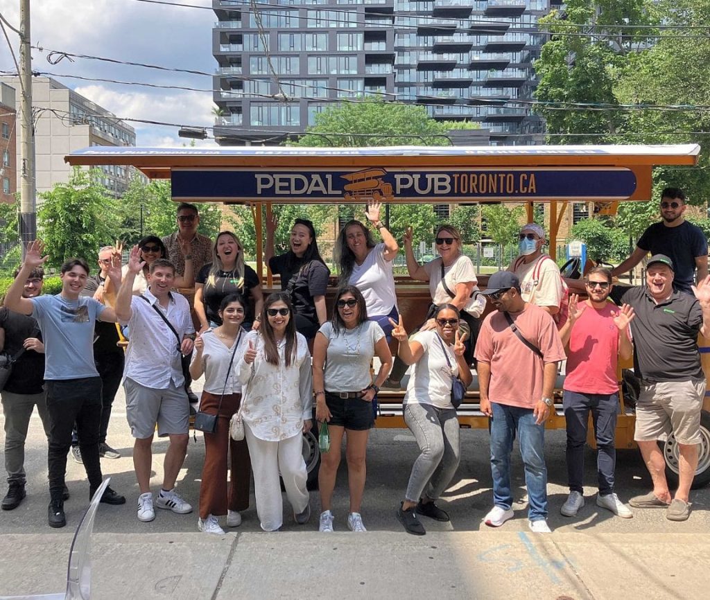 Toronto Classic Tour | Pedal Pub Company Outing Experience