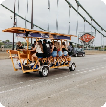 A Social Experience Unlike Any Other | About Pedal Pub